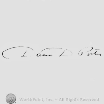 Mark with Signature: Adm. David D. Porter. | #588799
