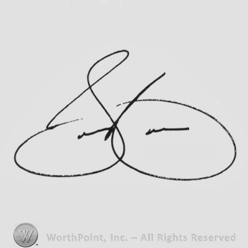 Mark with Signature: Sammy Cahn. | #588809