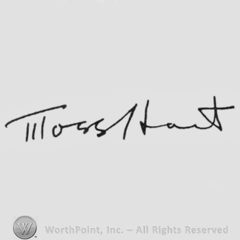 Mark with Signature: Moss Hart. | #588815