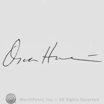 Mark with Signature: Oscar Hammerstein. | #588816