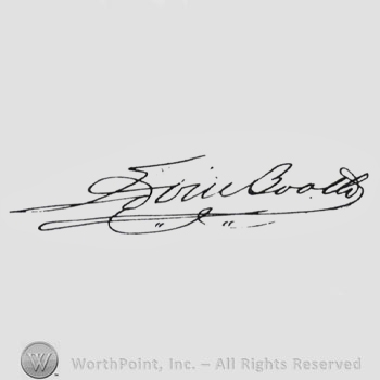 Mark with Signature: Edwin Booth. | #588860