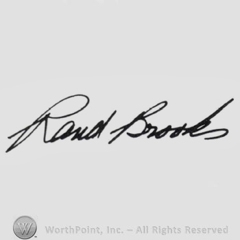 Mark with Signature: Rand Brooks. | #588865