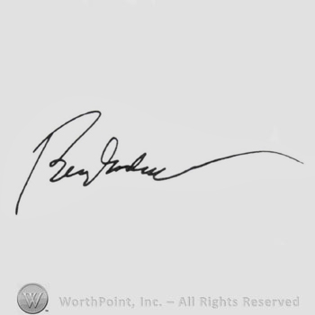 Mark with Signature: Benny Goodman. | #588904