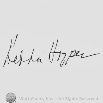 Mark with Signature: Hedda Hopper. | #588921
