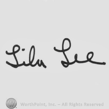 Mark with Signature: Lila Lee. | #588949