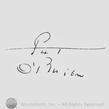 Mark with Signature: Pat O'Brien. | #588975