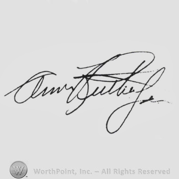 Mark with Signature: Ann Rutherford. | #589442