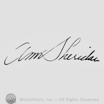 Mark with Signature: Ann Sheridan. | #589450