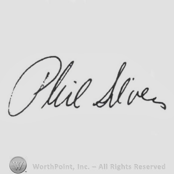 Mark with Signature: Phil Silvers. | #589451