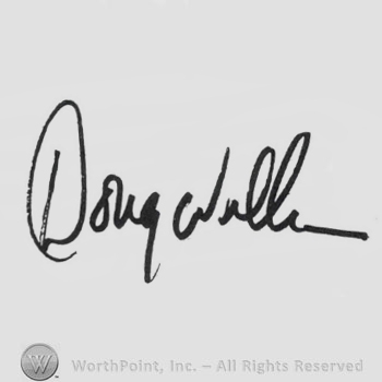 Mark with Signature: Doug Williams. | #589469