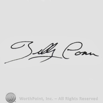 Mark with Signature: Billy Conn. | #589499