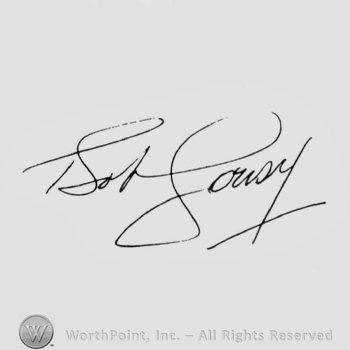 Mark with Signature: Bob Cousy. | #589507