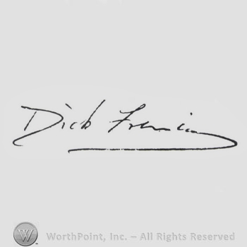 Mark with Signature: Dick Francis. | #589520