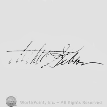 Mark with Signature: Althea Gibson. | #589524