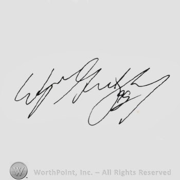 Mark with Signature: Wayne Gretzky. | #589527