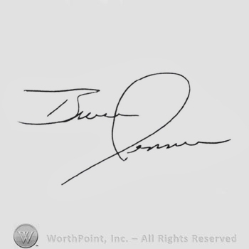 Mark with Signature: Bruce Jenner. | #589540