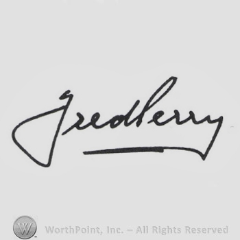 Mark with Signature: Fred Perry. | #589580