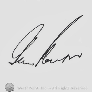 Mark with Signature: Gary Player. | #589582