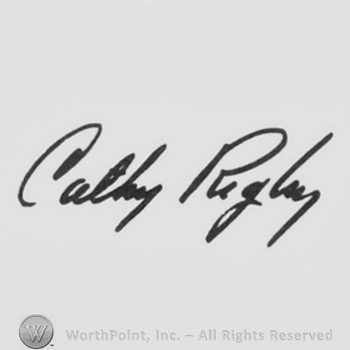 Mark with Signature: Cathy Rigby. | #589588
