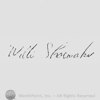 Mark with Signature: Willie Shoemaker. | #589601