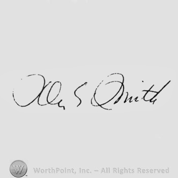 Mark with Signature: Dean E. Smith. | #589603