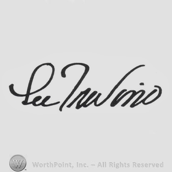 Mark with Signature: Lee Trevino. | #589613