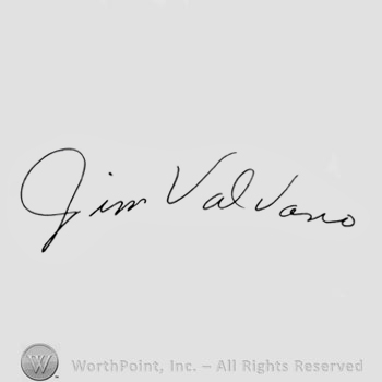 Mark with Signature: Jim Valvano. | #589616