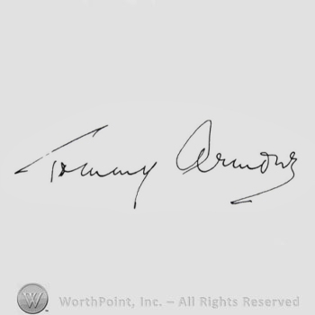Mark with Signature: Tommy Armour. | #589632