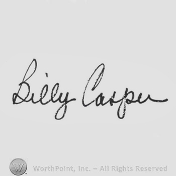 Mark with Signature: Billy Casper. | #589645