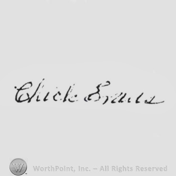 Mark with Signature: Chick Evans. | #589649