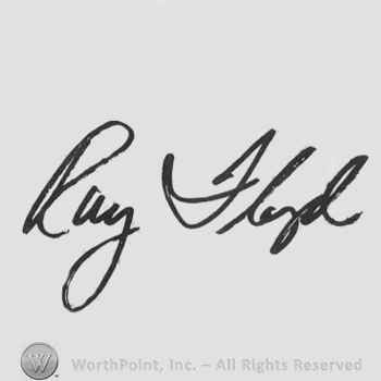 Mark with Signature: Raymond Floyd. | #589651