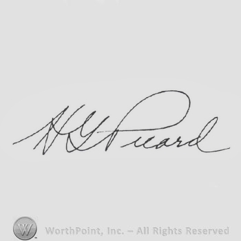 Mark with Signature: Henry Picard. | #589686