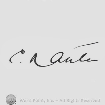 Mark with Signature: Clement R. Attlee. | #589702