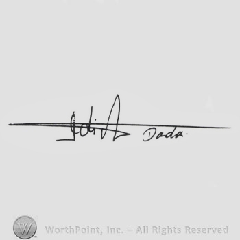 Mark with Signature: Idi Amin Dada. | #589709