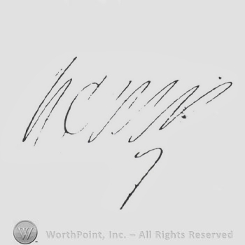 Mark with Signature: Henry III of France. | #589726
