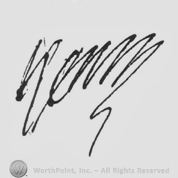 Mark with Signature: Henry III of France. | #589727