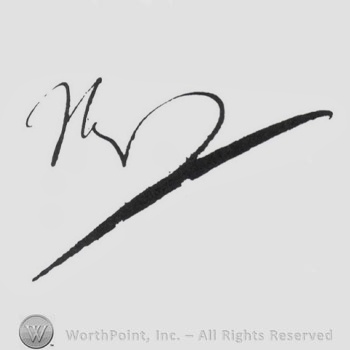 Mark with Signature: Napoleon Bonaparte. | #589741