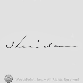 Mark with Signature: Philip Sheridan. | #589782
