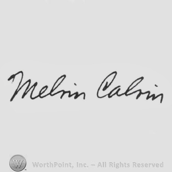 Mark with Signature: Melvin Calvin. | #589797
