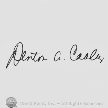 Mark with Signature: Denton A. Cooley. | #589799