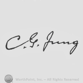 Mark with Signature: Carl Gustav Jung. | #589816