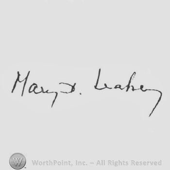 Mark with Signature: Mary D. Leakey. | #589819