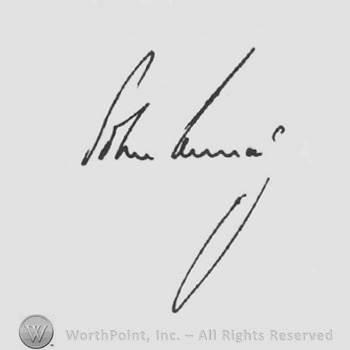 Mark with Signature: John F. Kennedy. | #589871