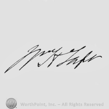 Mark with Signature: William Howard Taft. | #589880