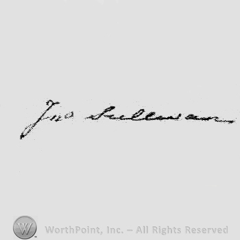 Mark with Signature: John Sullivan. | #591002
