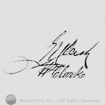 Mark with Signature: George Rogers Clark. | #591009
