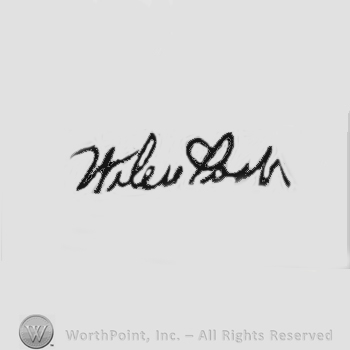 Mark with Signature: Wiley Post. | #591018