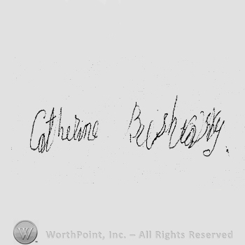 Mark with Signature: Catherine Breshkovsky. | #591026