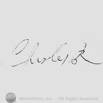 Mark with Signature: Charles II of England. | #591035