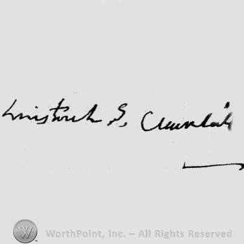 Mark with Signature: Winston Churchill. | #591039